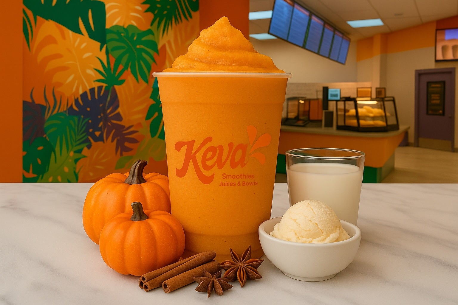 Pumpkin Chai Chiller | Keva